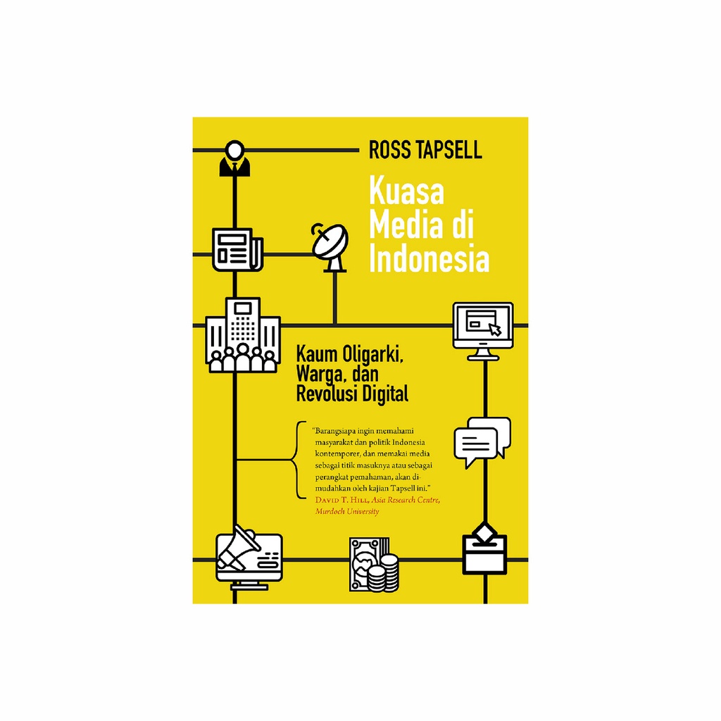 Jual Buku KUASA MEDIA DI INDONESIA: KAUM OLIGARKI, WARGA, DAN REVOLUSI ...