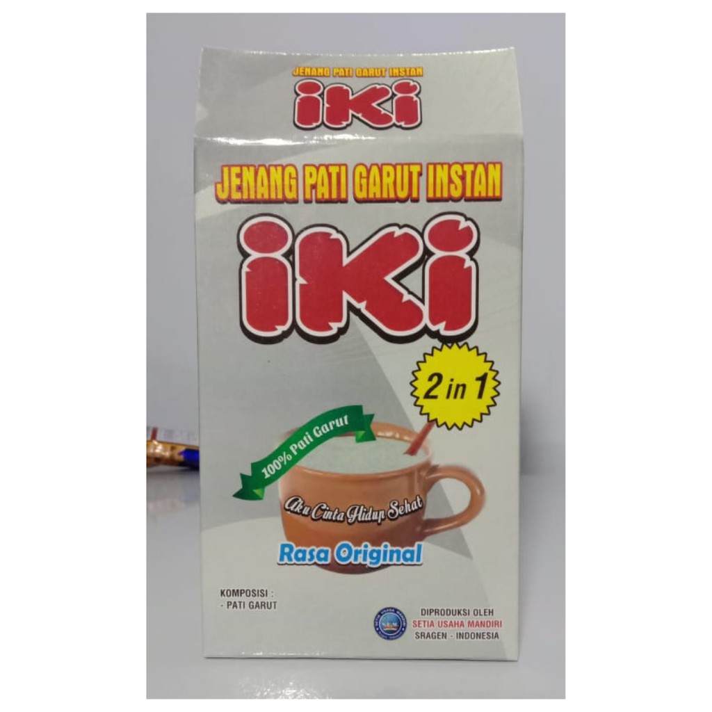 Jual IKI Jenang Pati Garut Instan rasa Original ( 20 gr ) | Shopee ...