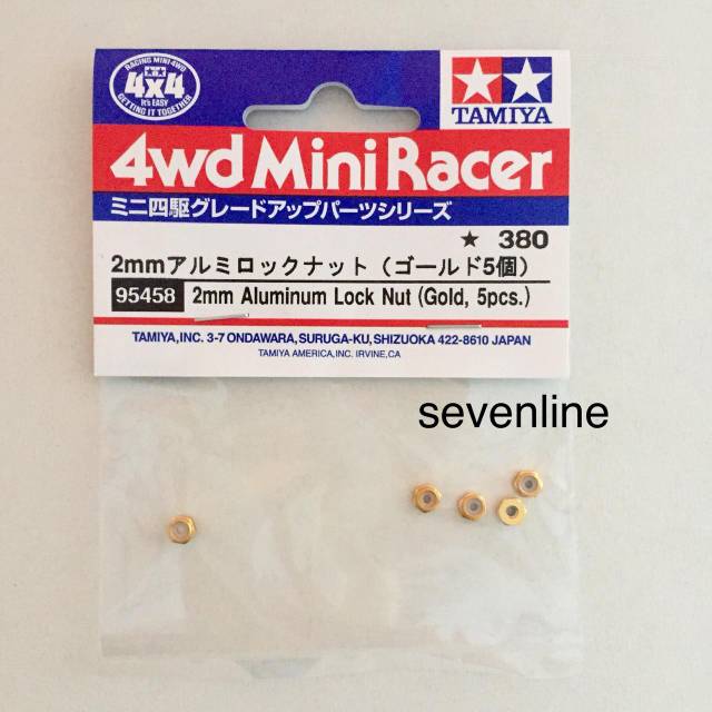 Jual TAMIYA 95458- TAMIYA 2MM ALUMINUM LOCK NUT (GOLD, 5PCS) | Shopee ...