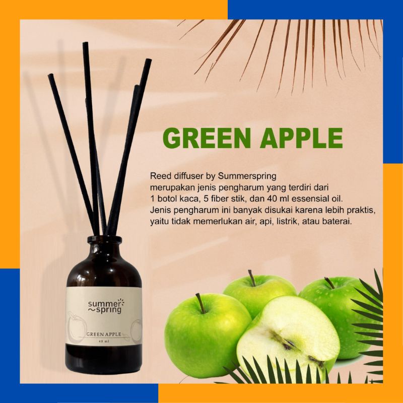 Jual Summer Spring Reed Difusser Pengharum Ruangan dan Aromatherapi ...