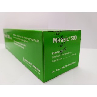 Jual MIRASIC 500 KAPLET / PARACETAMOL 500MG | Shopee Indonesia