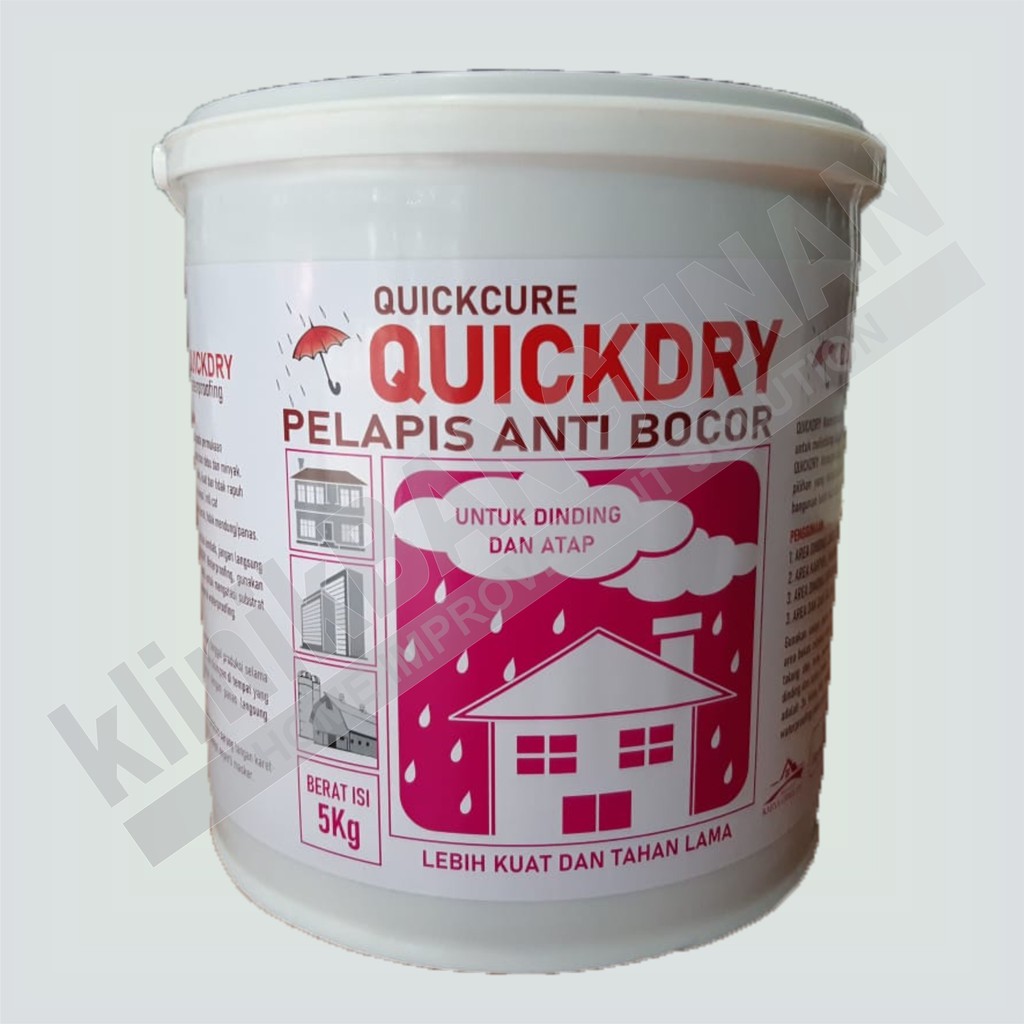 Jual Cat Pelapis Anti Bocor Untuk Atap Dan Dinding - QUICKDRY ...
