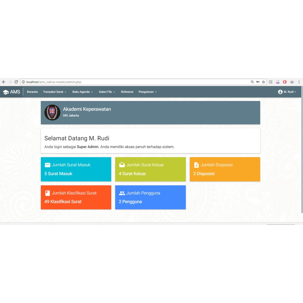 Source Code Aplikasi Disposisi Surat – Beinyu.com