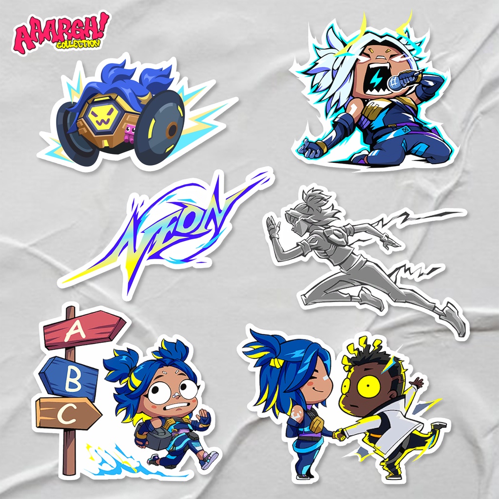 Jual Stiker Spray Valorant | Neon | Shopee Indonesia