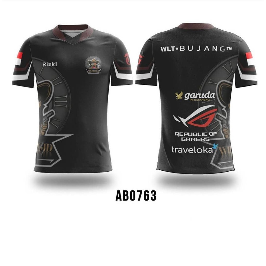 Jual Kaos Jersey Esport PUBG Custom Free Fire Mobile Legend AOV PB ...
