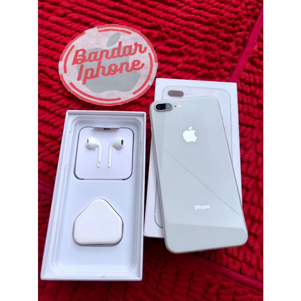 Jual iphone 8plus 64gb second fullset | Shopee Indonesia