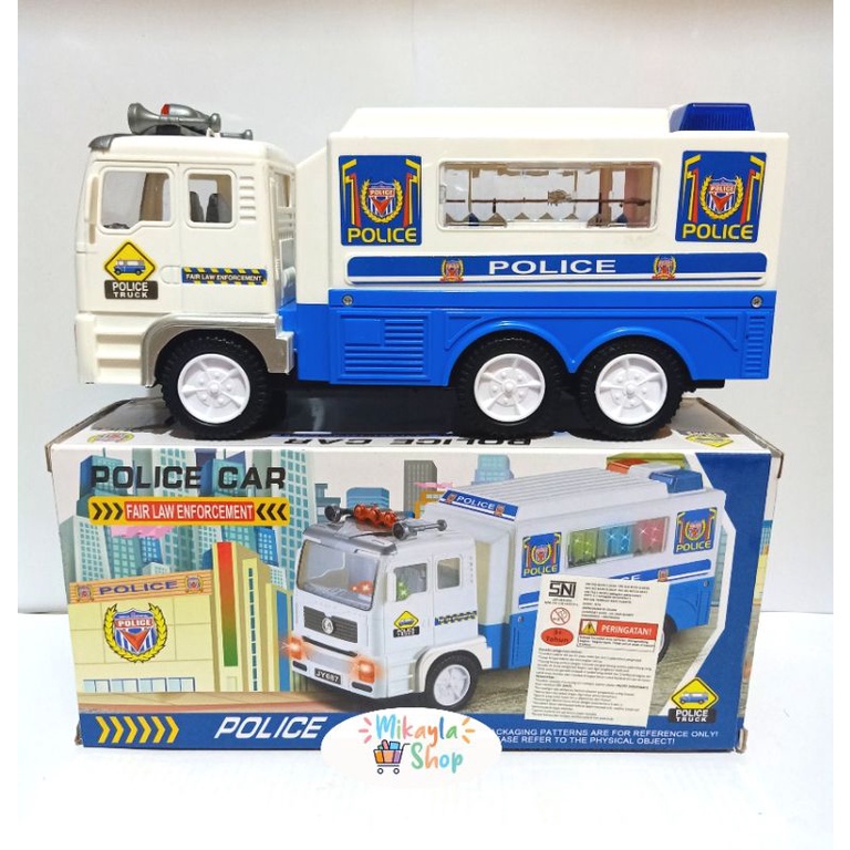 Jual Mainan Mobil Polisi /Police Car Free Baterai | Shopee Indonesia