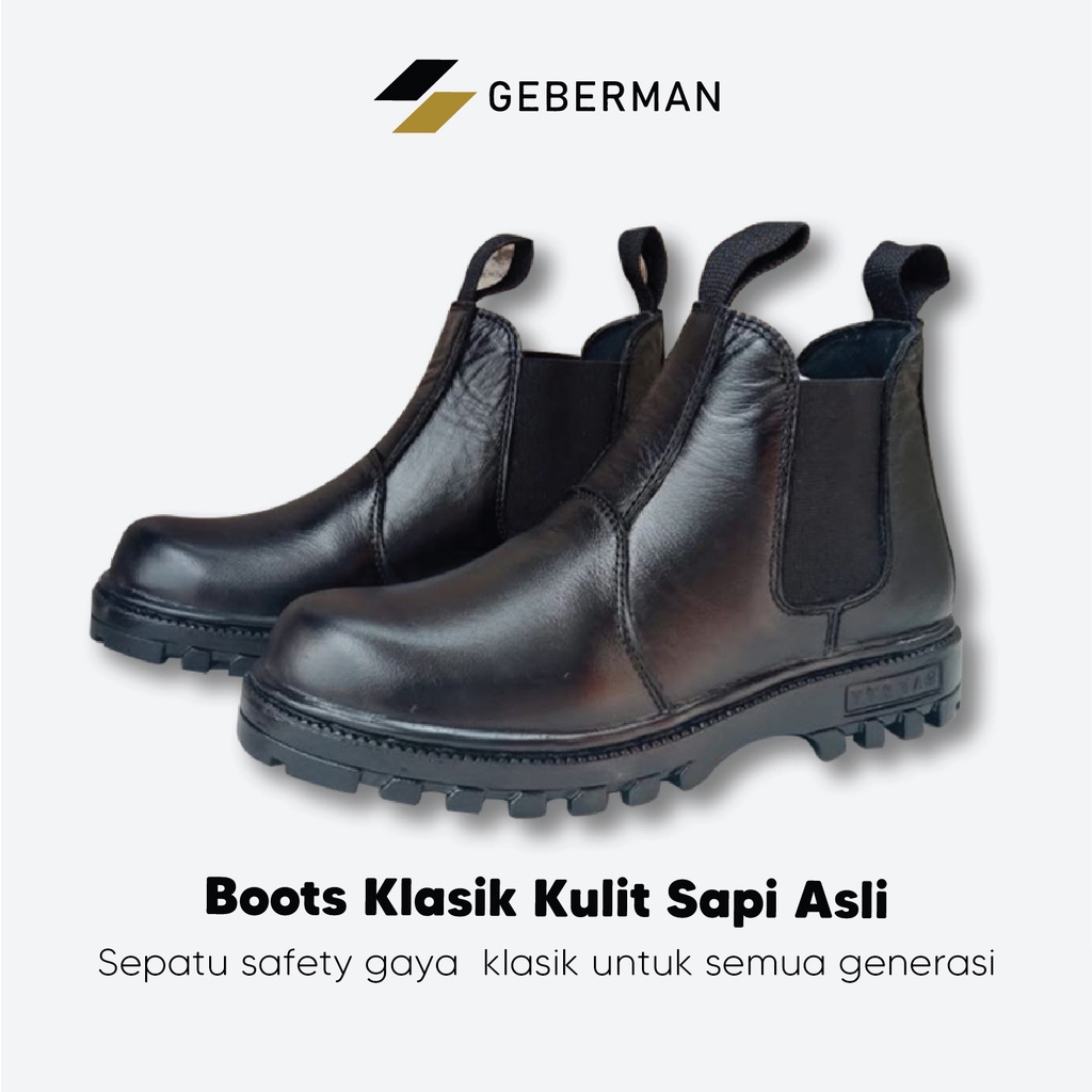 Jual Geberman Boots Klasik Kulit Sapi | Sepatu Boots Antik Untuk Semua ...