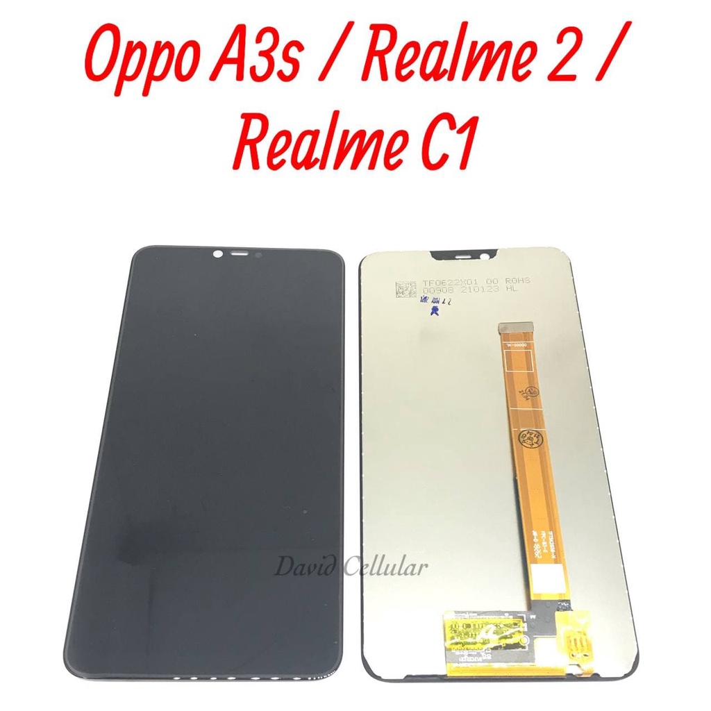 Jual LCD TOUCHSCREEN OPPO A3S / REALME 2 / REALME C1 FULLSET | Shopee Indonesia