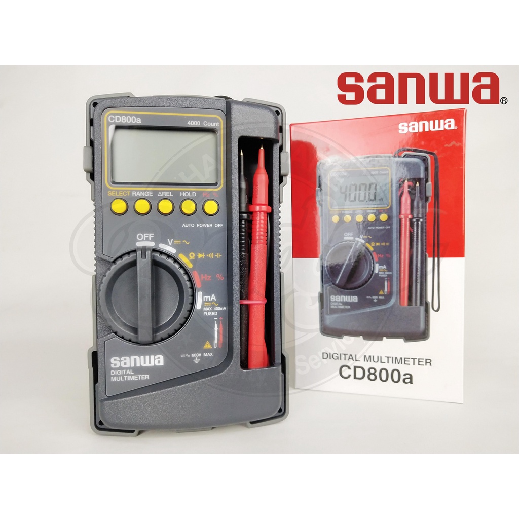 Jual Multitester Digital SANWA CD800A - Multimeter Avometer DIgital ...