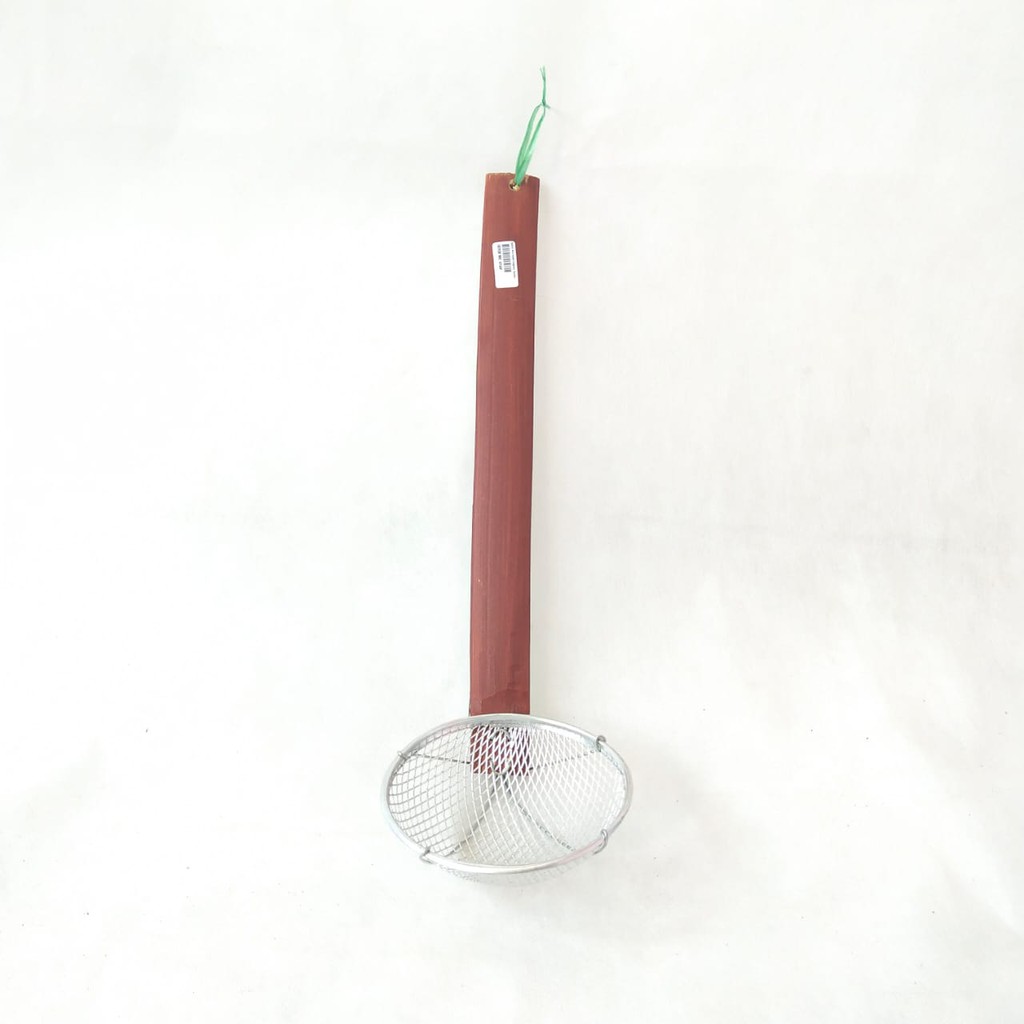 Jual Saringan Mie Serok Mie Kuning Gagang Kayu Ukuran Kecil 40 Cm/SEROK ...