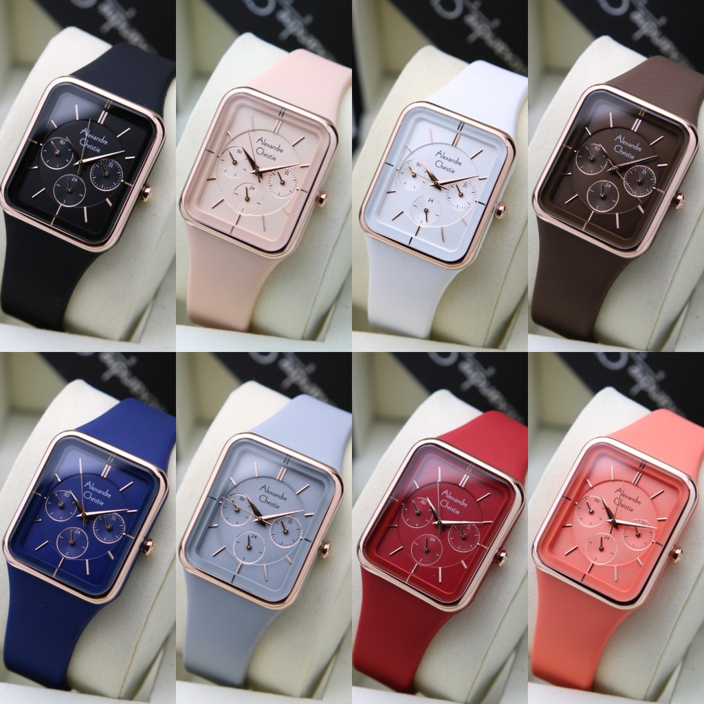 ORIGINAL Jam Tangan Wanita Alexandre Christie AC 2744 / AC2744 Garansi ...
