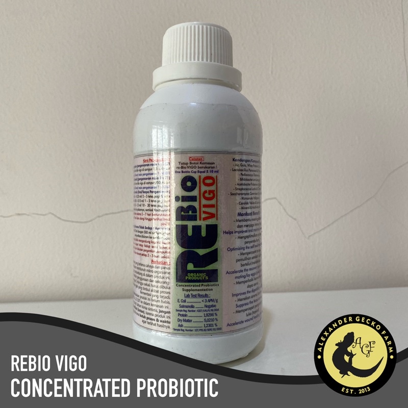 Jual Rebio Vigo Concentrated Probiotic / Probiotik Untuk Vitamin Hewan ...