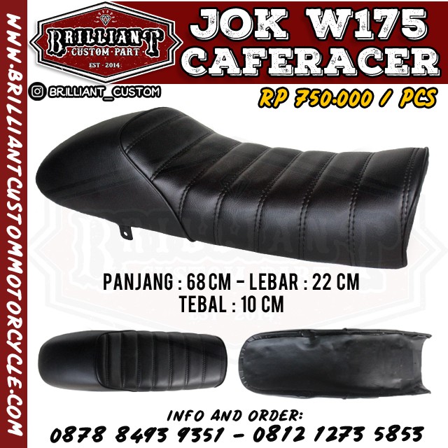Jok Cafe Racer W175 | Reviewmotors.co