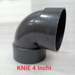 Jual Knie L 4" Inch SOCKET Knie Knee Fitting Pvc Sambungan Pipa Pvc ...