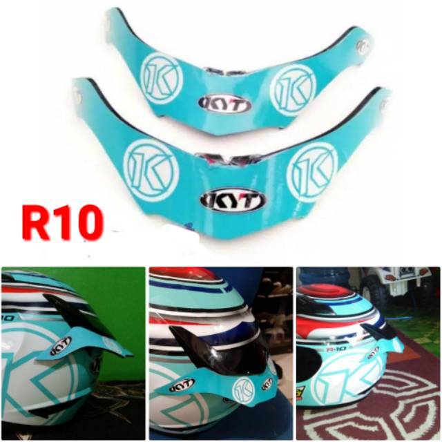 Jual Spoiler Helm KYT R10 Motif Aquamarine KYT R 10 | Shopee Indonesia Jual Spoiler Helm KYT R10 Motif Aquamarine KYT R 10 | Shopee Indonesia