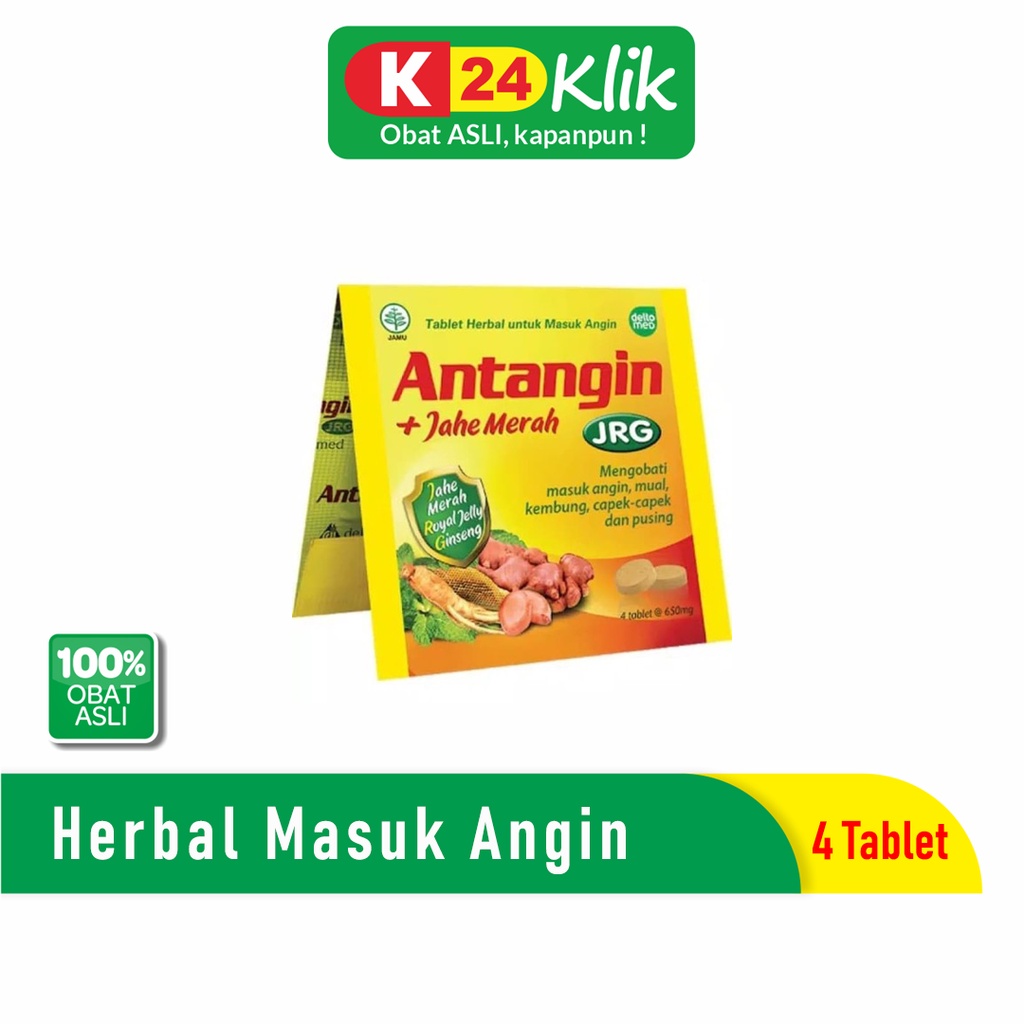 Jual Tolak Angin Tablet (1 Strip isi 4 Tablet) | Shopee Indonesia