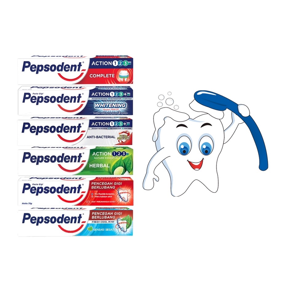 Jual Pepsodent Pasta Gigi 75 gr | Shopee Indonesia