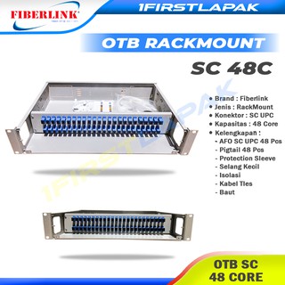 Jual OTB Rackmount 48 Core OTB SC Lengkap 48Core Fiberlink OTB 48c ...