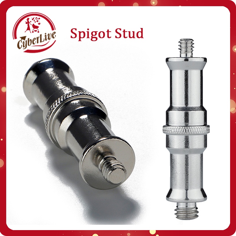 Jual Spigot Lightstand Screw Adapter 1/4 Ke 3/8 Spigot Light Stand ...