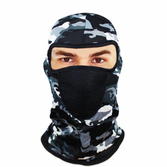 Jual MASKER FULLFACE TERBARU BALACLAVA MODEL ARMY BUFF/BAFF ARMY MASKER ...