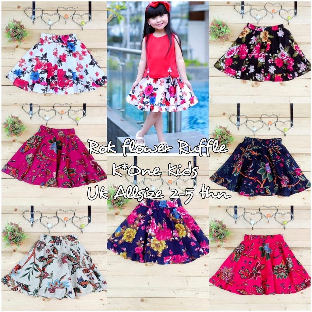Jual ROK FLOWER K*ONE | Shopee Indonesia
