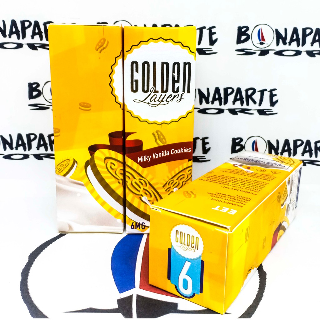 Jual GOLDEN LAYERS 6mg OREOS ONE VAPE DISTRIBUTION LIQUID VAPE VAPOR ...