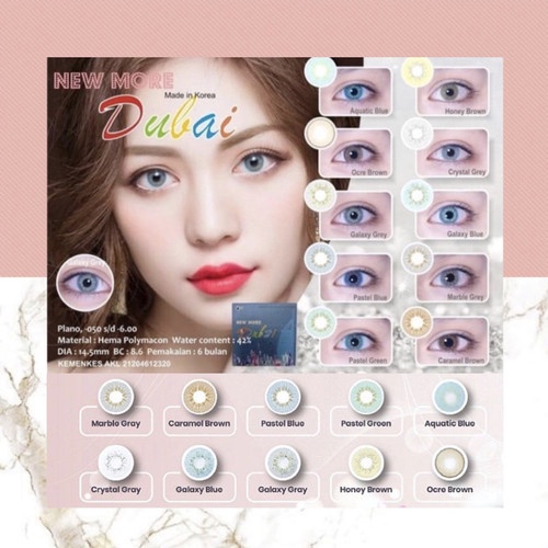 Jual GROSIR Softlens New More Dubai Ocre Brown / Caramel Brown / Honey ... Jual GROSIR Softlens New More Dubai Ocre Brown / Caramel Brown / Honey ...