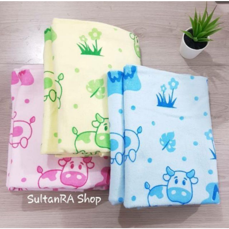 Harga Handuk Bayi 60x110 cm Handuk Baby Lembut Ivory BORDIR / SABLON ...