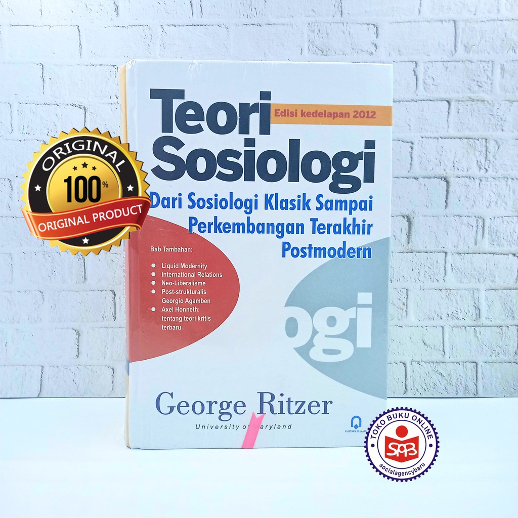 Jual Teori Sosiologi - George Ritzer (Original) Indonesia|Shopee Indonesia