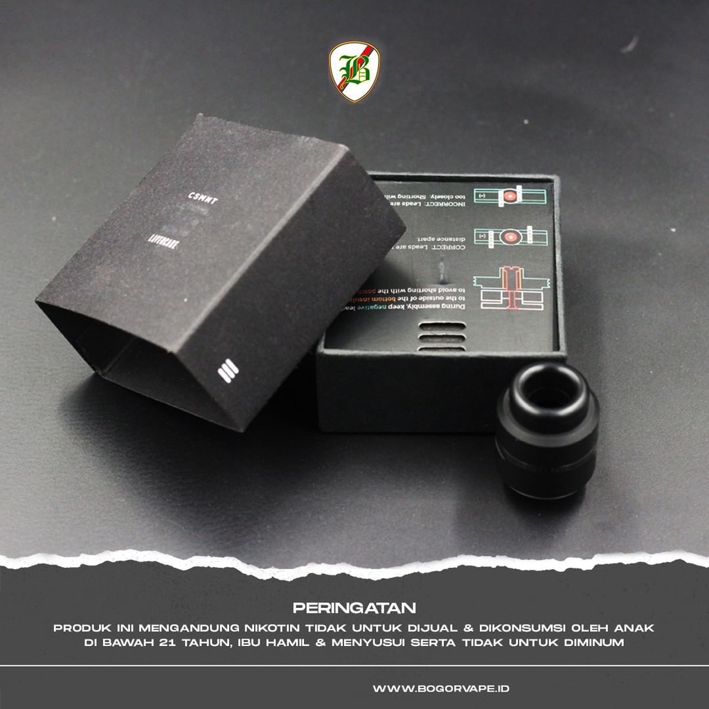 Jual District F5VE Layercake CSMNT RDA 24mm | Shopee Indonesia