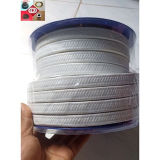Jual Gland Packing 19mm ( 3/4 inci ) x 5kg Pure Teflon Ptfe Rames ...