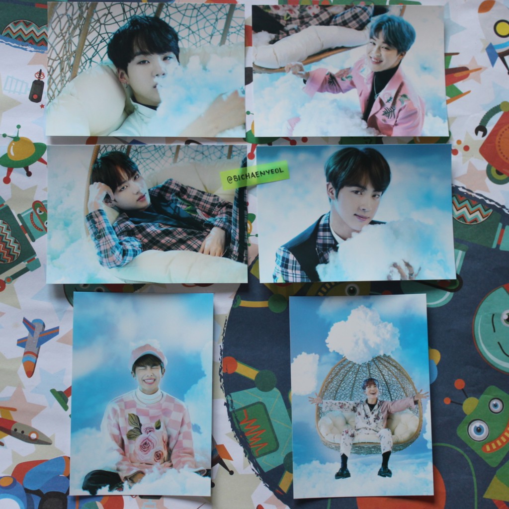 Jual BTS Wings Paper Photo Frame Vers 2 Jungkook V Jimin Jhope Jin ...