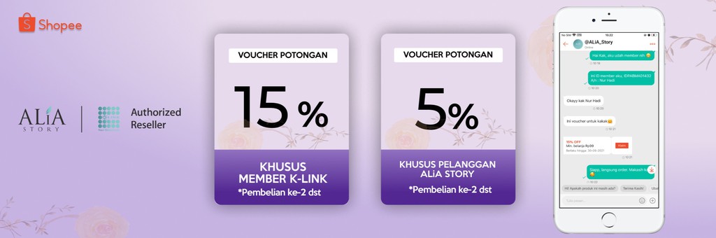 Produk ALiA Story Official KLink SR12 | Shopee Indonesia