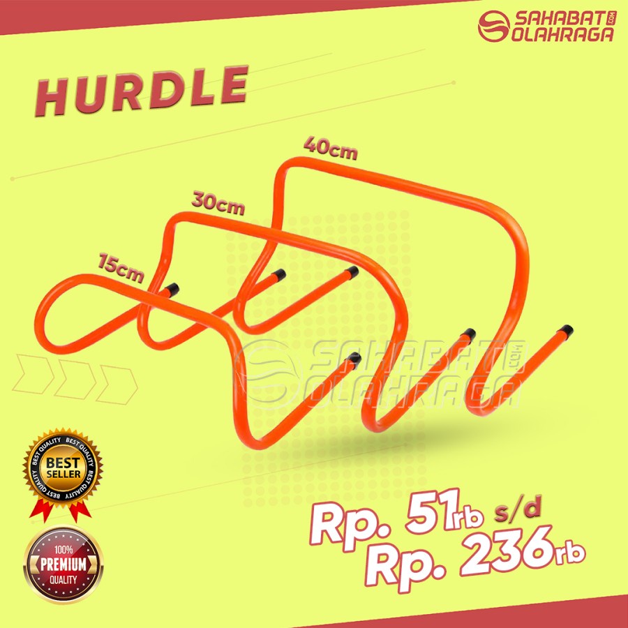 Jual Training Hurdle 30 cm / Alat Latihan Rintangan Sepak bola atau futsal | Shopee Indonesia