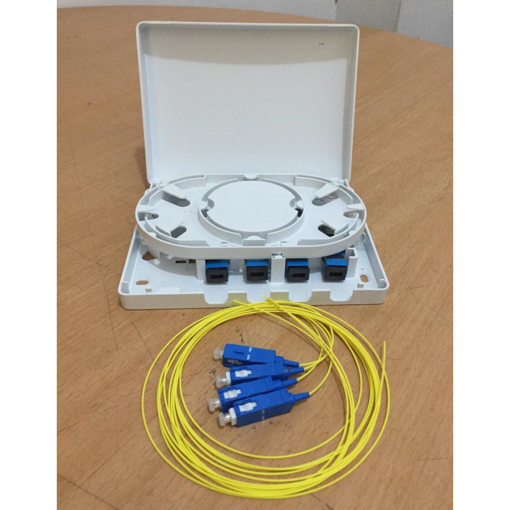 Jual Roset 4 core komplit/ roset FO/roset fiber optic | Shopee Indonesia
