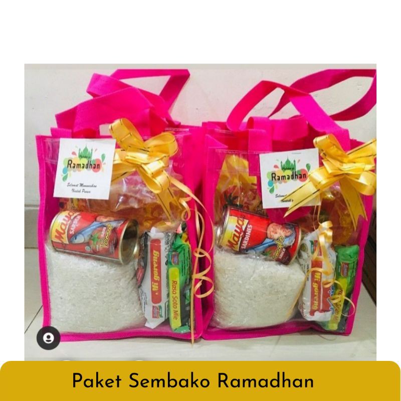 Jual Paket Sembako| Bingkisan Ramadhan|Hampers Ramadhan | Shopee Indonesia