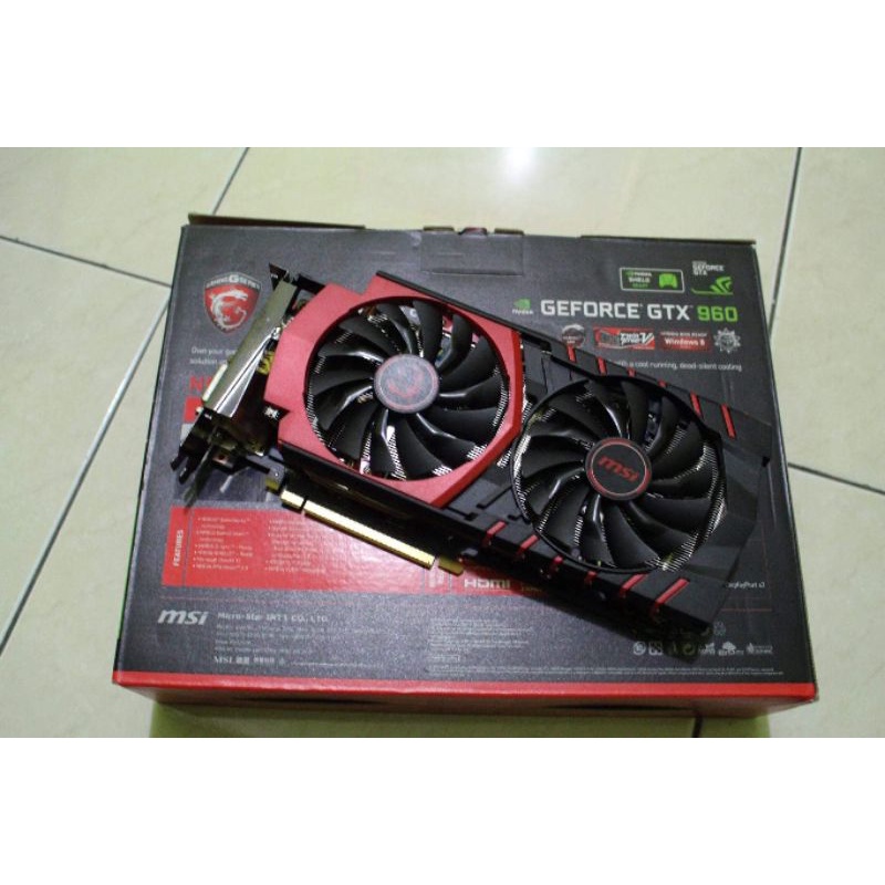Jual MSI GTX 960 2G Gaming Edition | Shopee Indonesia