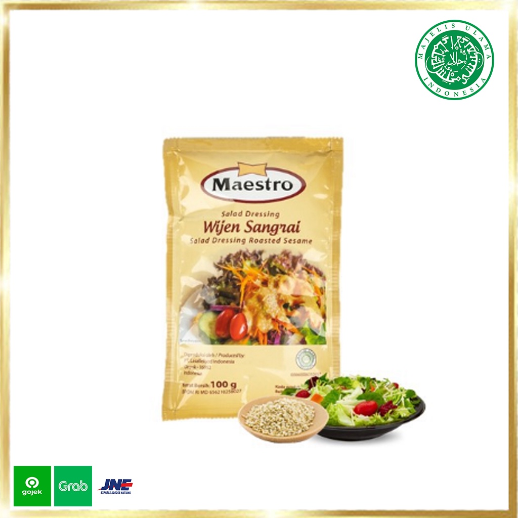 Jual Maestro Roasted Sesame Sachet 100 gr - Mayonnaise, Mayonnaise ...