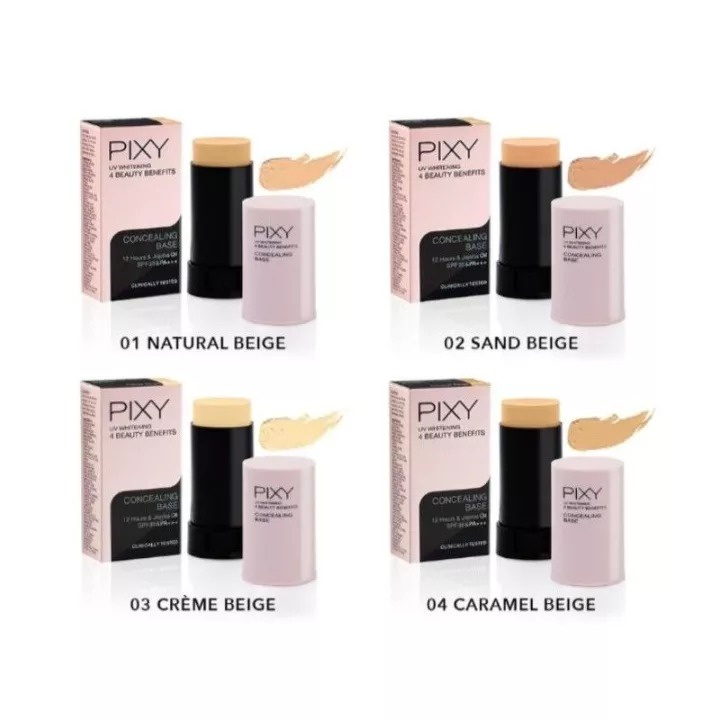 Jual PIXY Concealing Base 4 Beauty Benefits | Shopee Indonesia