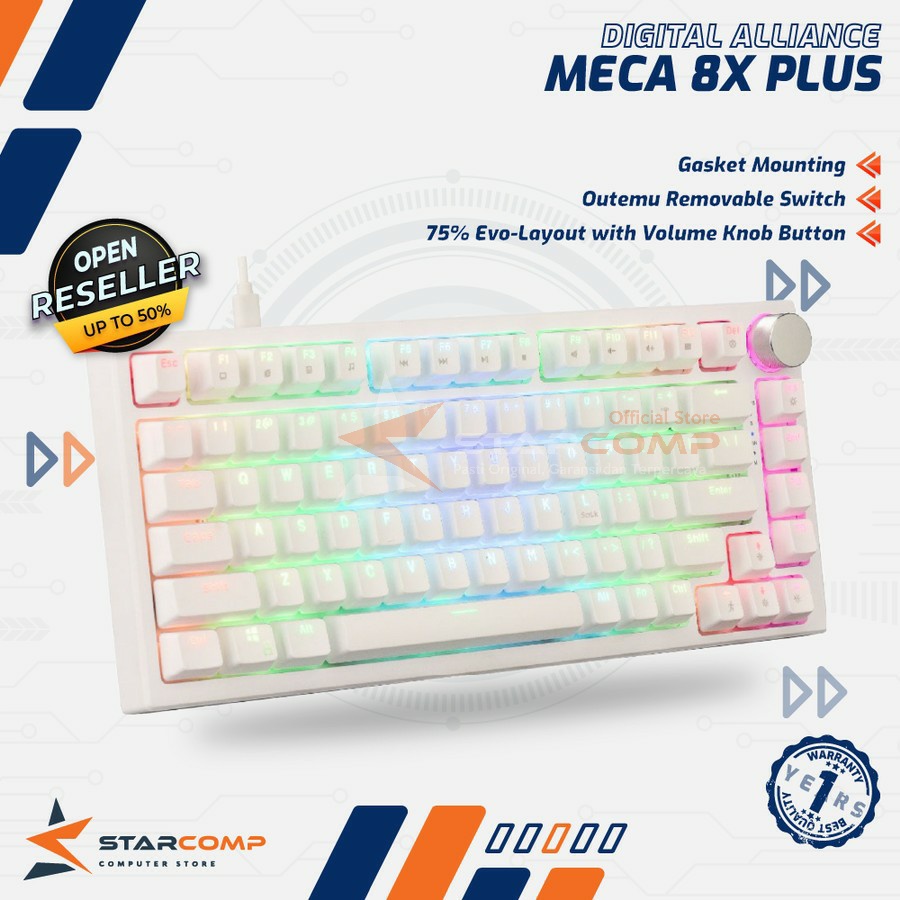 Jual Digital Alliance Gaming Keyboard Meca 8X Plus | Shopee Indonesia