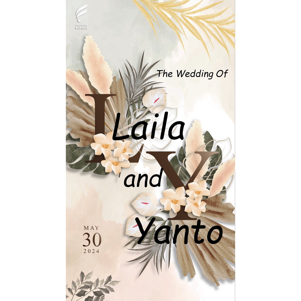 Jual (Spesial) Undangan Pernikahan Undangan Digital Pernikahan Undangan ...