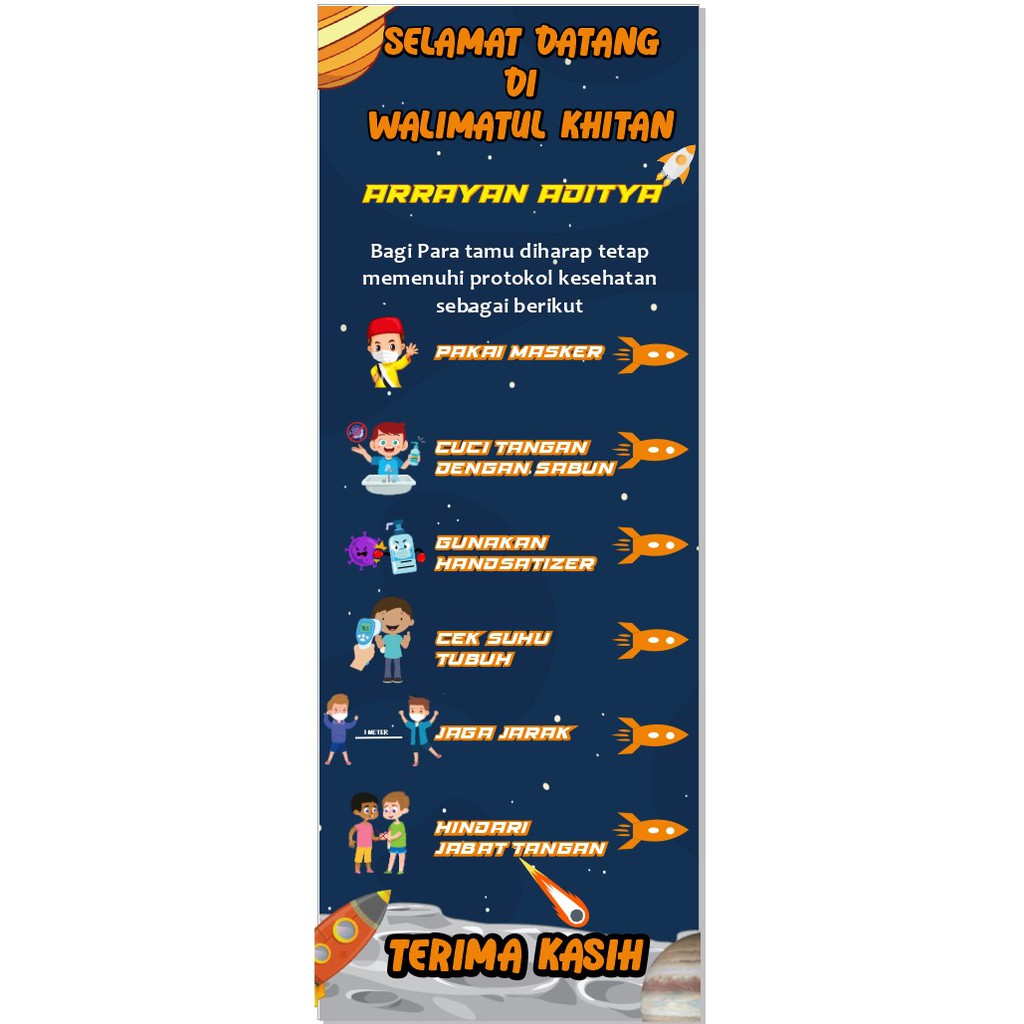 Jual X BANNER ACARA PERNIKAHAN / KHITANAN Indonesia|Shopee Indonesia