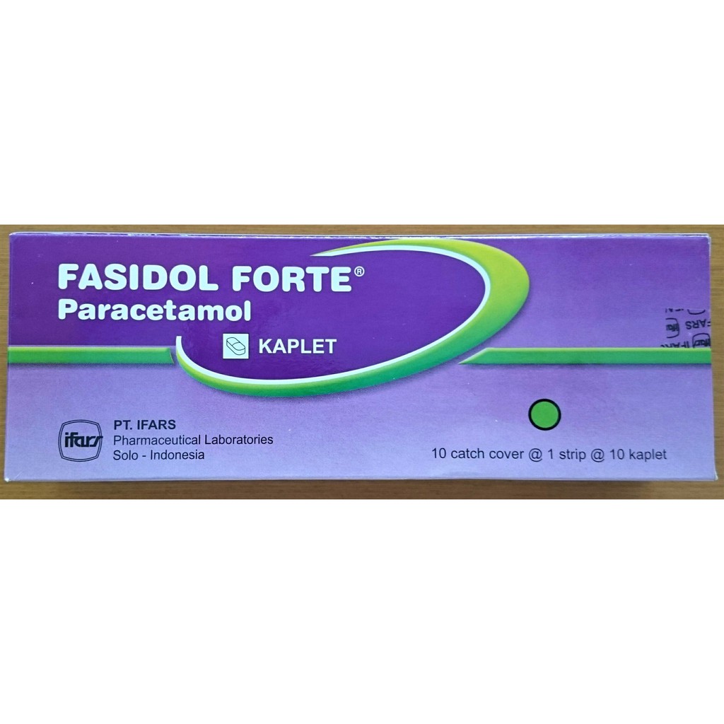 Jual Fasidol Forte Per Box/Dus/Dos - Parasetamol 650 mg Indonesia ...