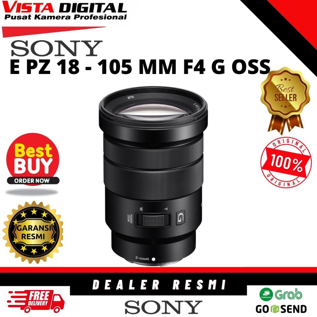 Jual SONY E PZ 18-105MM F4 G OSS LENSA MIRRORLESS SONY GARANSI RESMI ...