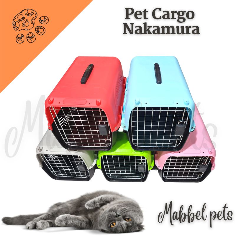 Jual Pet Cargo Kucing Anjing Kennel Box - Tas Kucing Anjing - kandang ...