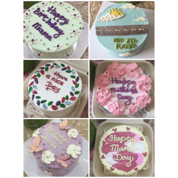 Jual Korean Bento Cake (BUDAYAKAN MEMBACA) Basecake With Spongecake ...