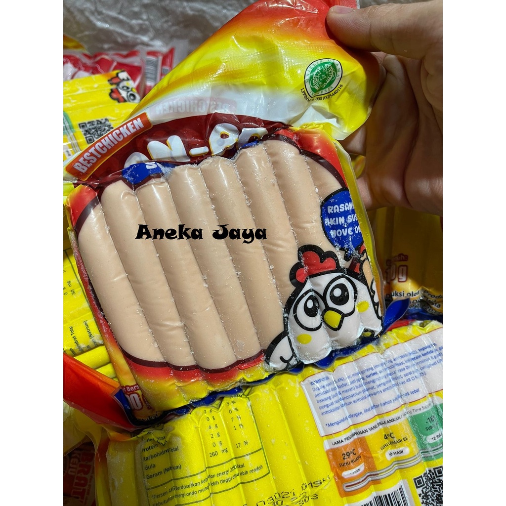 Jual BON-BON sosis ayam 500gr isi 25 bonbon | Shopee Indonesia