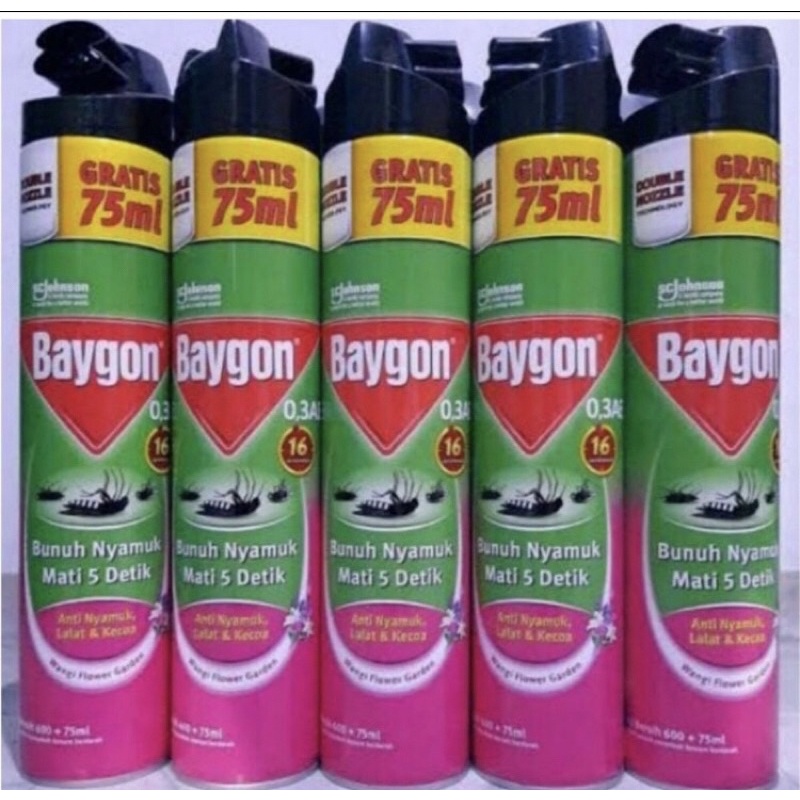 Jual baygon aerosol anti nyamuk 675ml | Shopee Indonesia