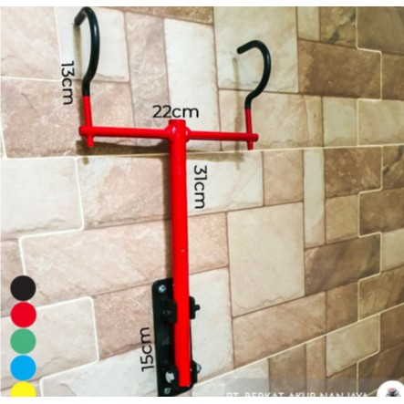 Jual Gantungan Sepeda Dinding Bike Wall Hanger Premium Quality Milugo ...